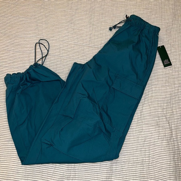wild fable | Pants & Jumpsuits | Nwt Wild Fable Teal Parachute Pants ...